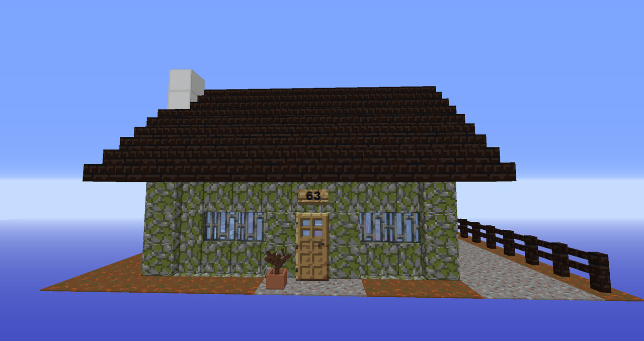 GC-City small life size House Minecraft Map