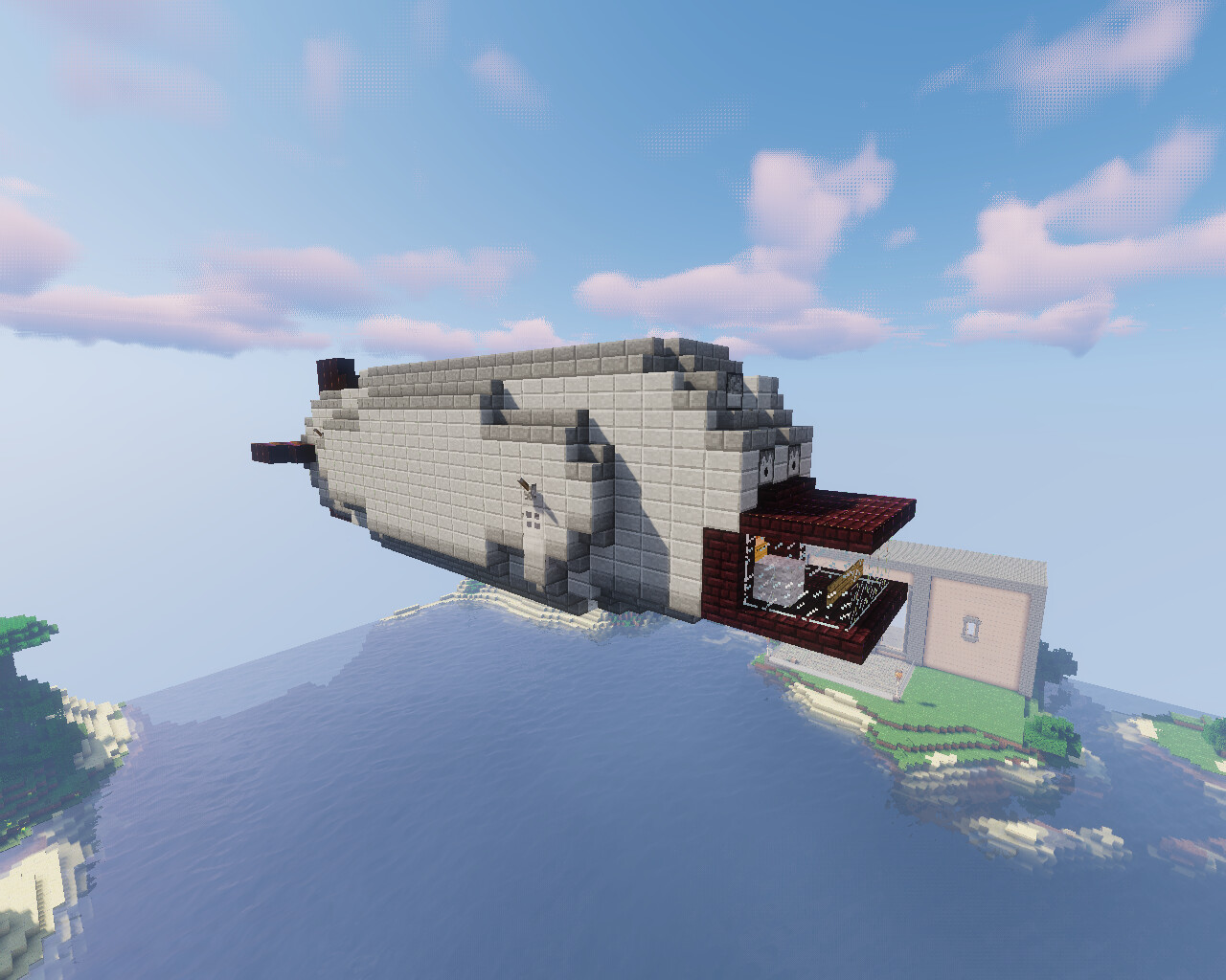 Imperial Navy Cruiser (L-Corp.) for movecraft Minecraft Map