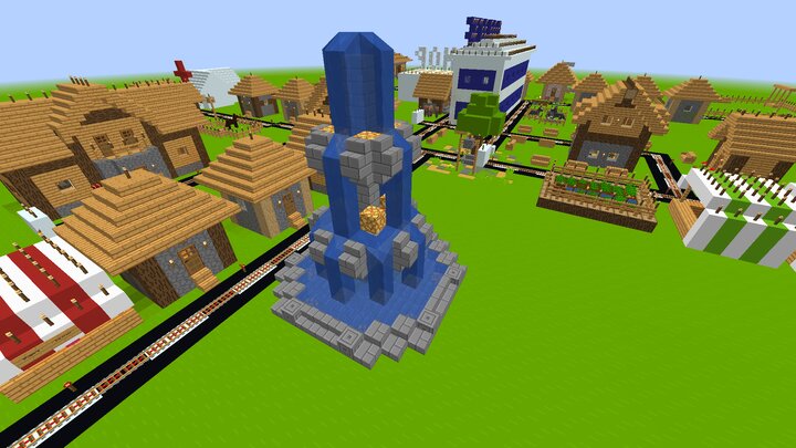 The Village City V1.1 Minecraft Map