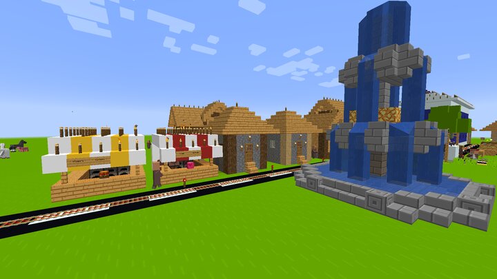 The Village City V1.1 Minecraft Map