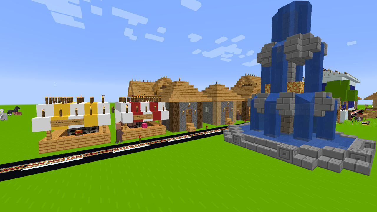 The Village City V1.1 Minecraft Map