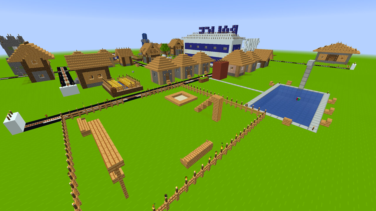 The Village City V1.1 Minecraft Map