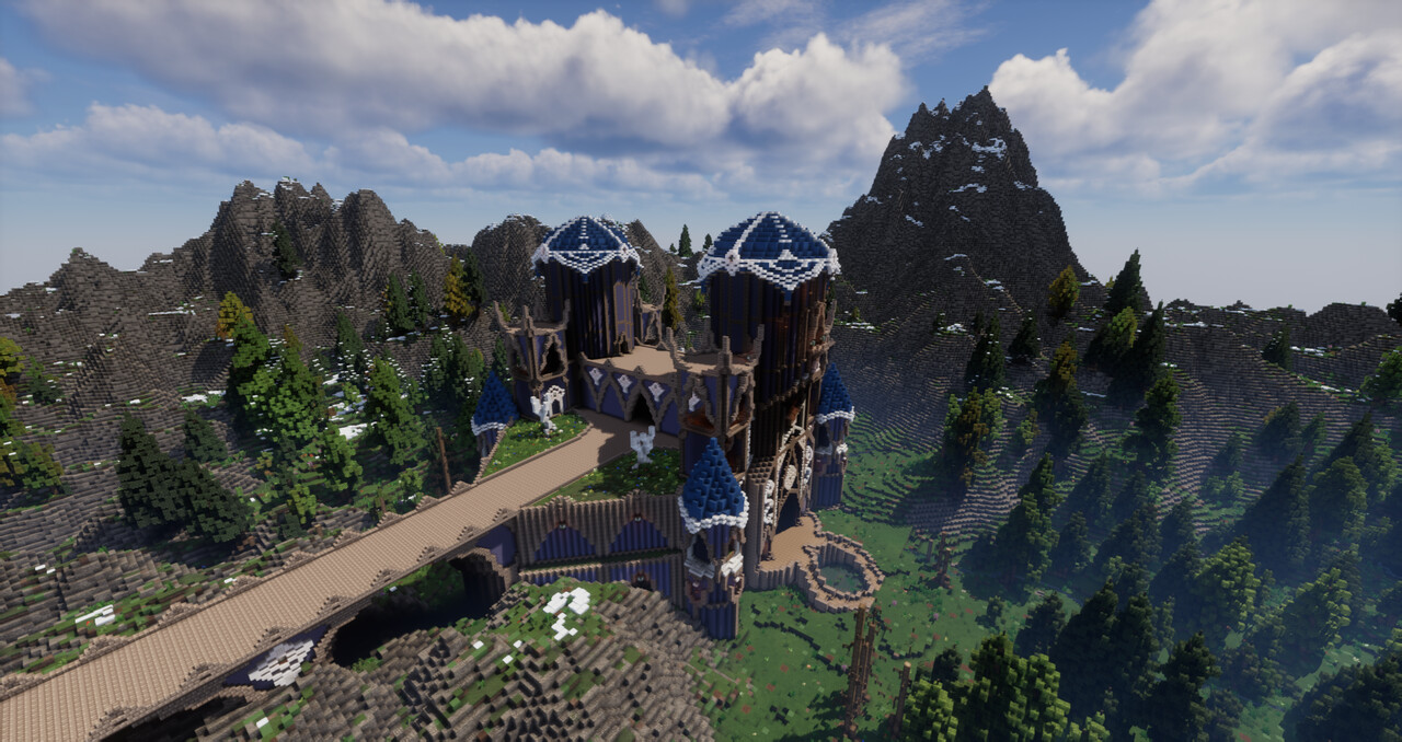 Elven Cathedral Minecraft Map