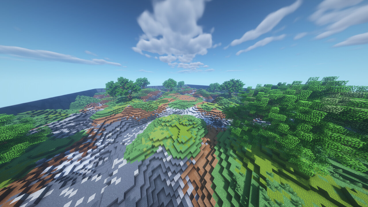 Square Hub Minecraft Map