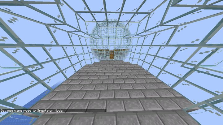 sky base Minecraft Map