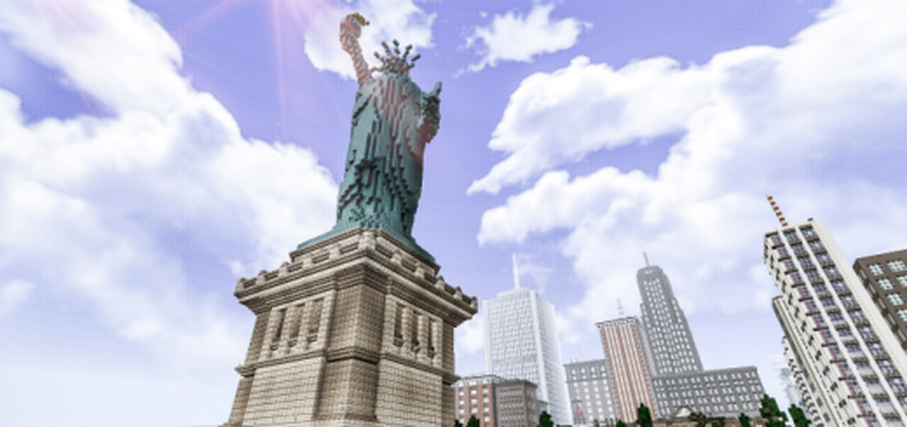 Statue Of Liberty for Minecraft Minecraft Map