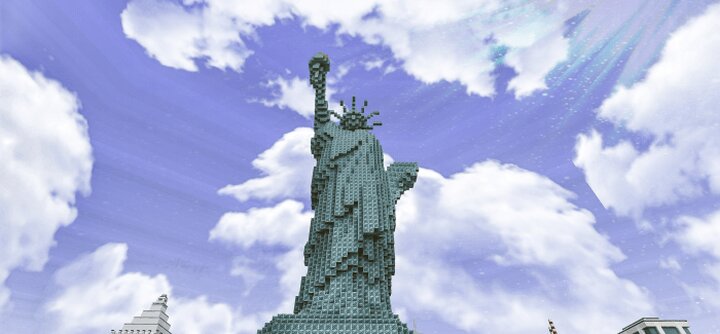 Statue Of Liberty for Minecraft Minecraft Map