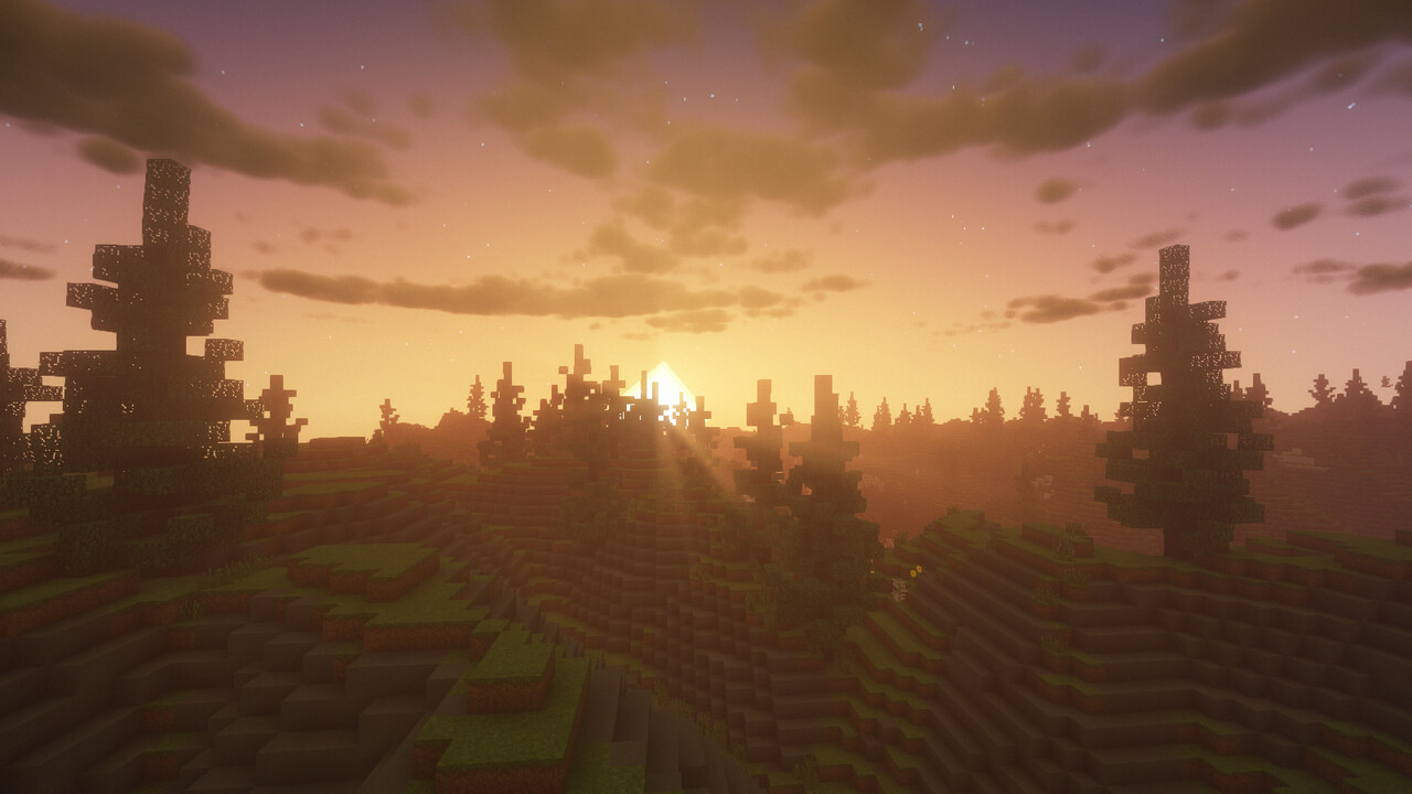 Realistic Mountain with river Minecraft Map