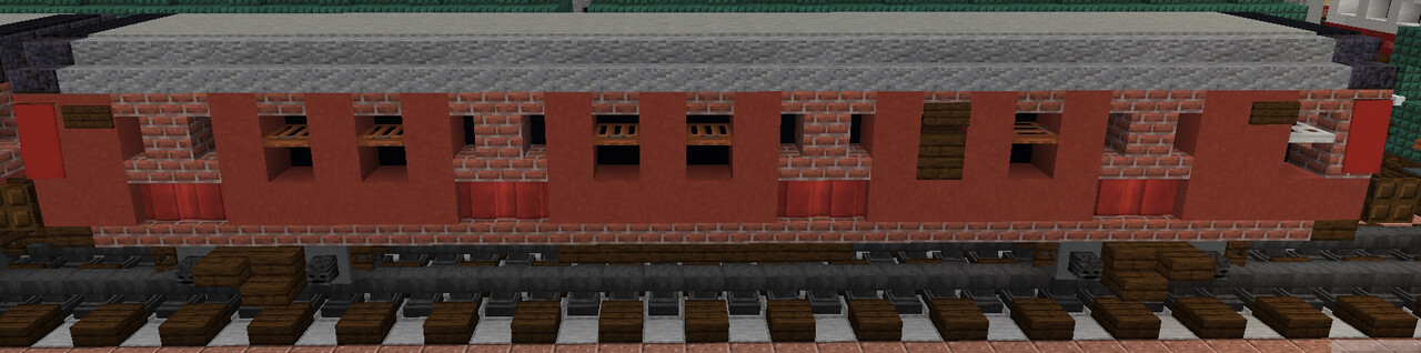 NYC MTA R30 Redbird Subway Train Minecraft Map