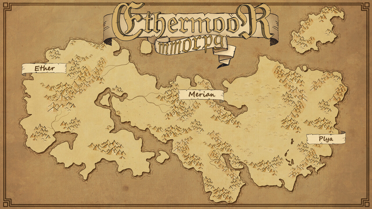 Ethermoor MMORPG Base Terrain Map Minecraft Map