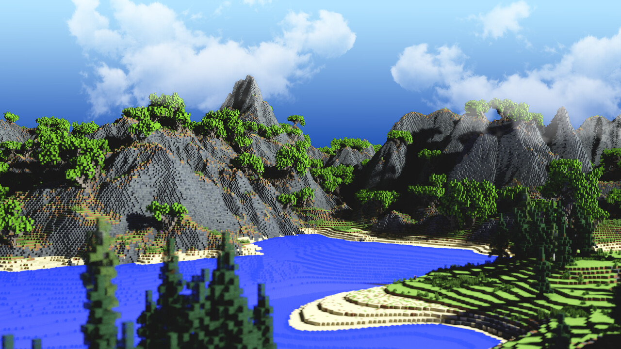 Ethermoor MMORPG Base Terrain Map Minecraft Map