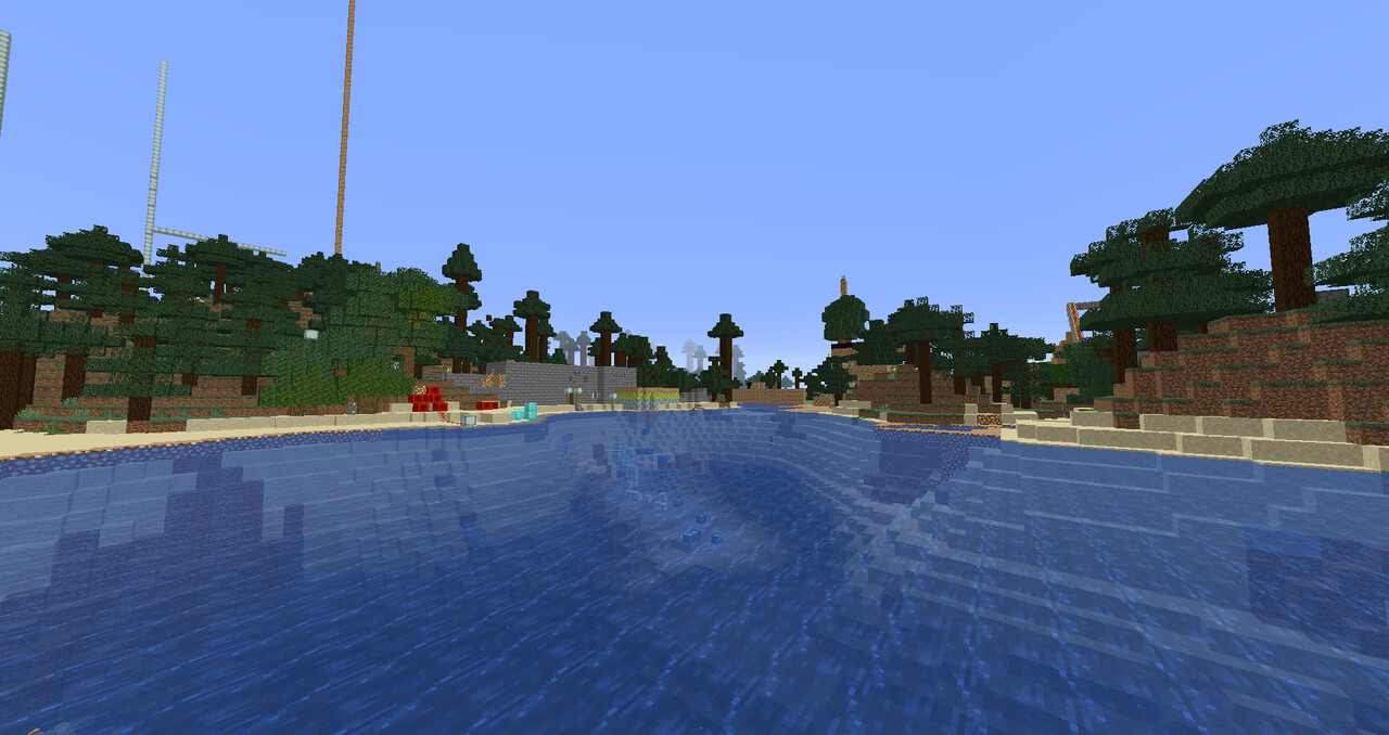 Glowstone World Minecraft Map