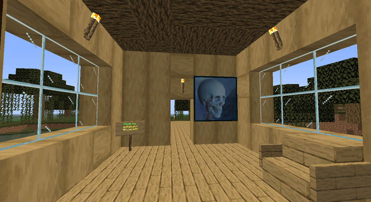 Cool Swamp House/Cabin with dock Minecraft Map