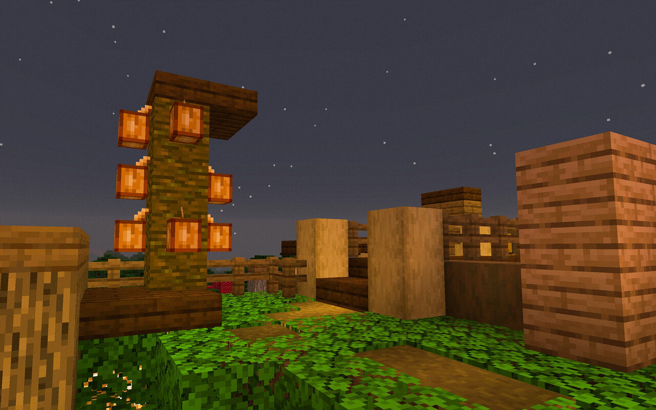 Dark Oak Treehouse [Small Modern Build] Minecraft Map