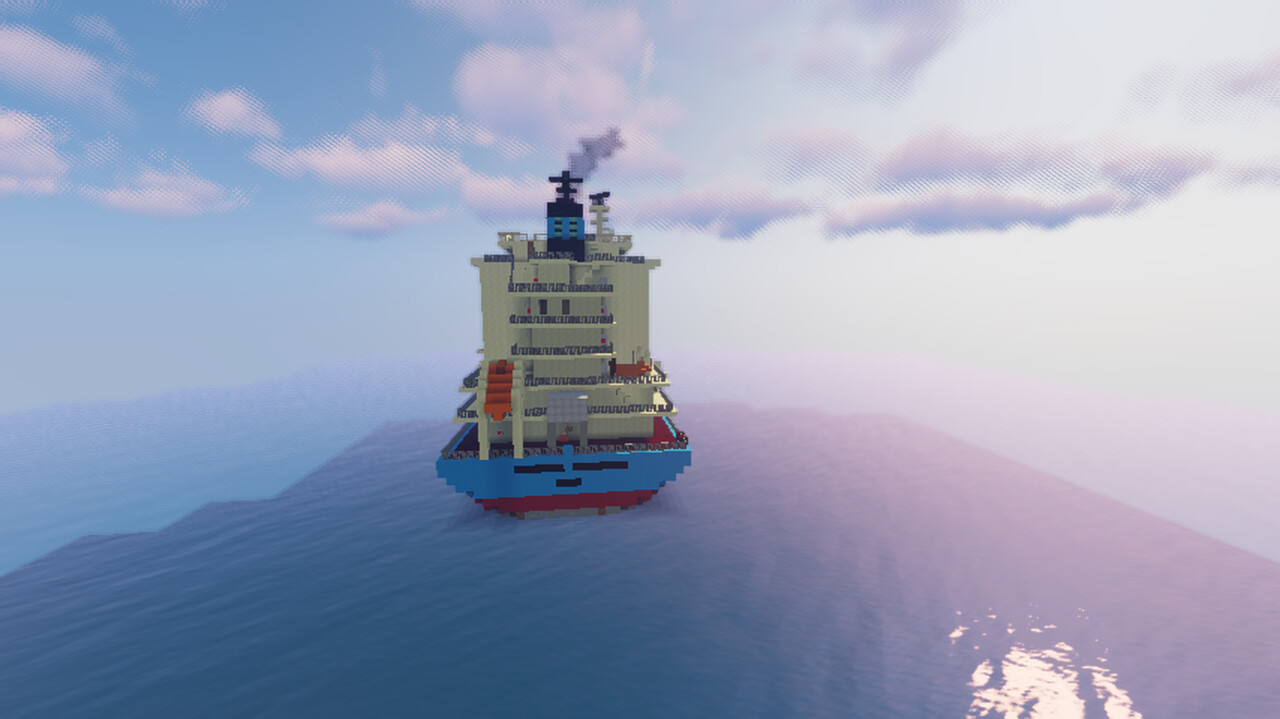 Maersk Alabama | 1.2:1 Scale Minecraft Map