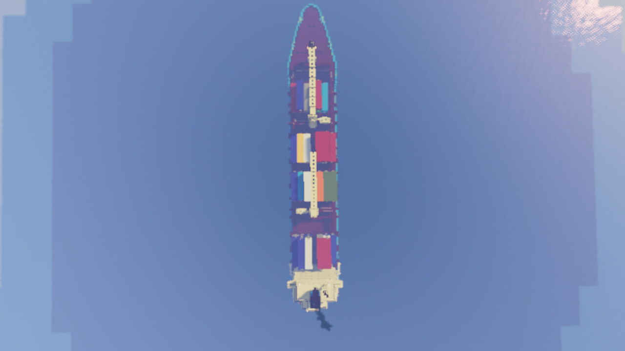 Maersk Alabama | 1.2:1 Scale Minecraft Map