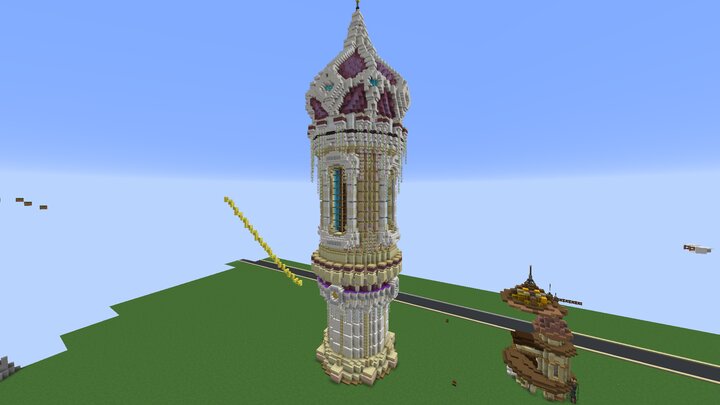 Quartz tower Minecraft Map