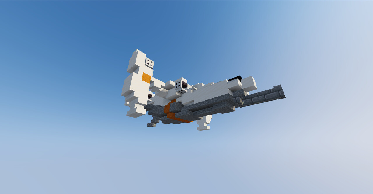 Destiny Hawk Ship Minecraft Map