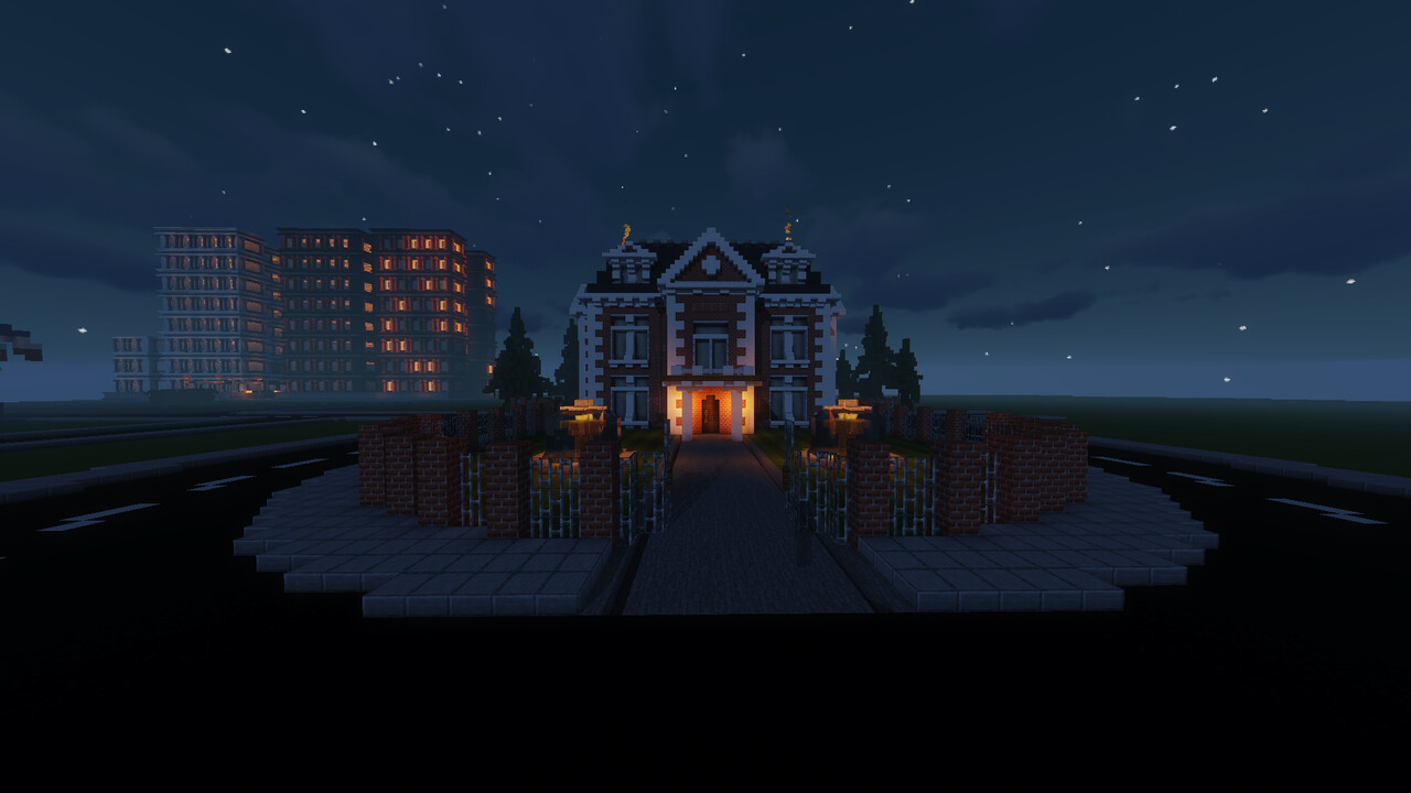 English Manor Schematic [DECORATED VERSION COMING SOON] Minecraft Map