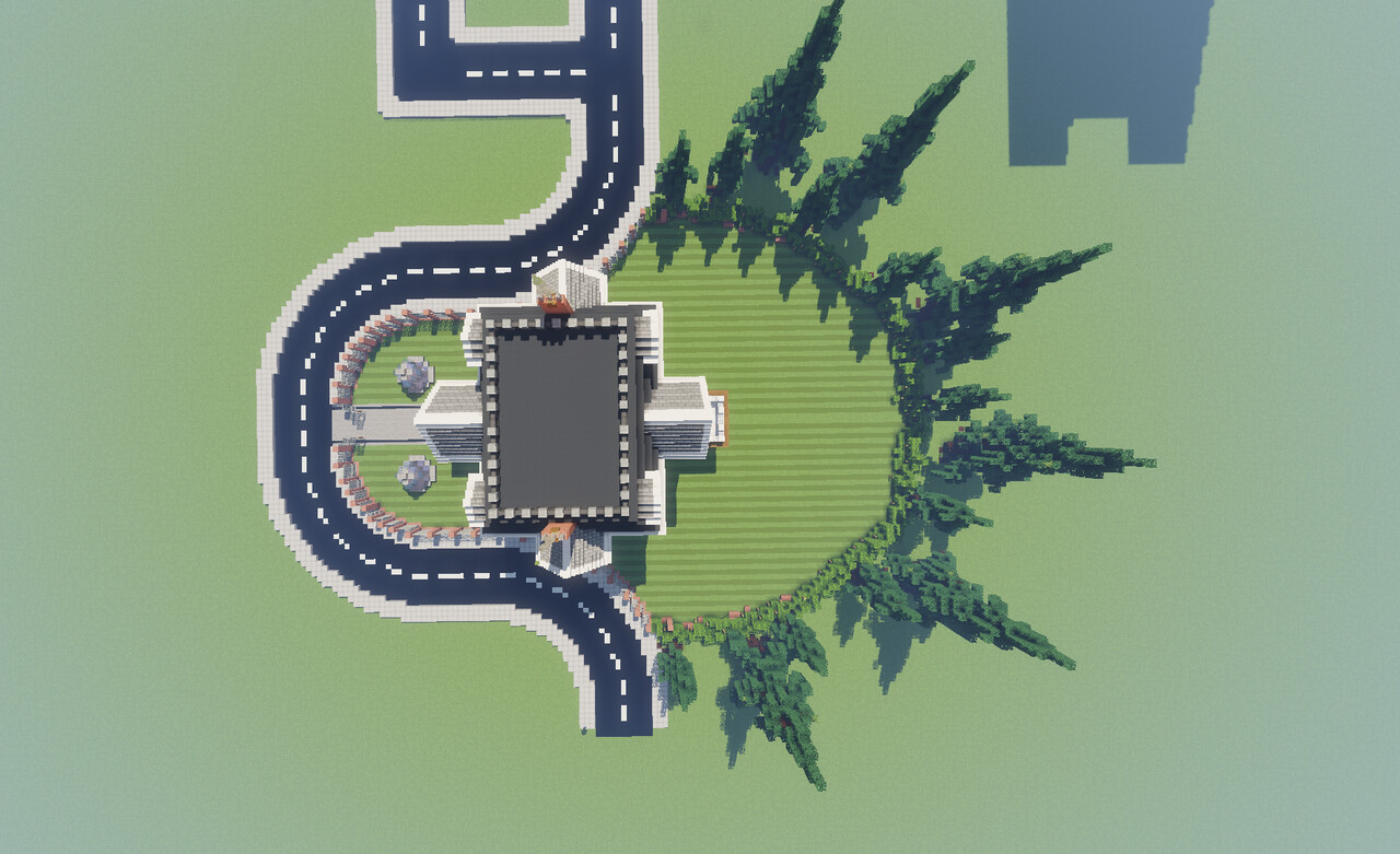 English Manor Schematic [DECORATED VERSION COMING SOON] Minecraft Map