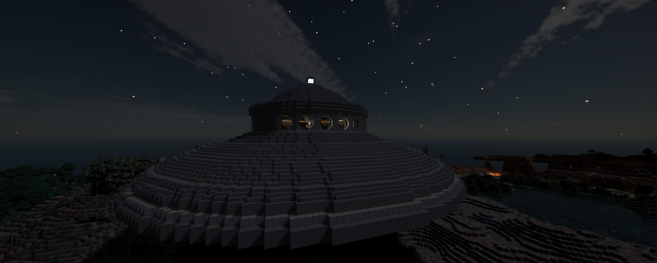 UFO ADAMSKI Minecraft Map