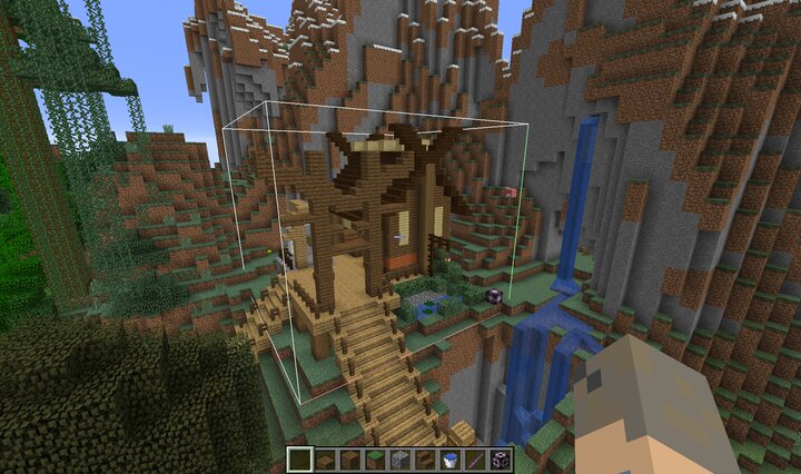 Age of Empires II - Far East Monastery Minecraft Map