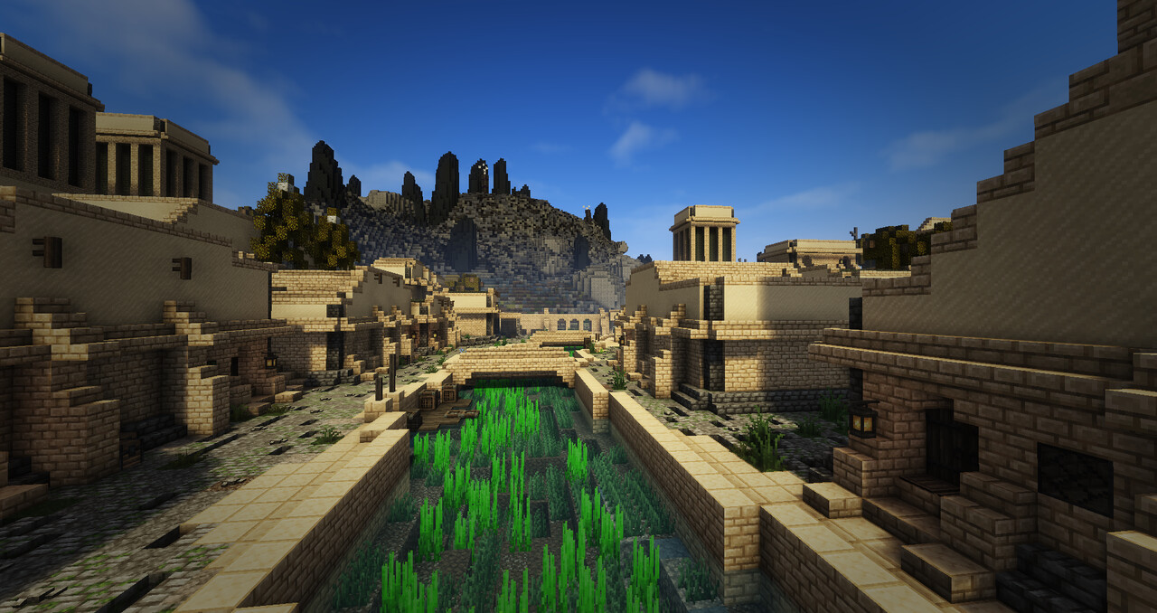 TamrielCraft - Balmora of Morrowind Minecraft Map