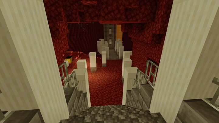 Holy Harp Walkway - Lava Reservoir Minecraft Map