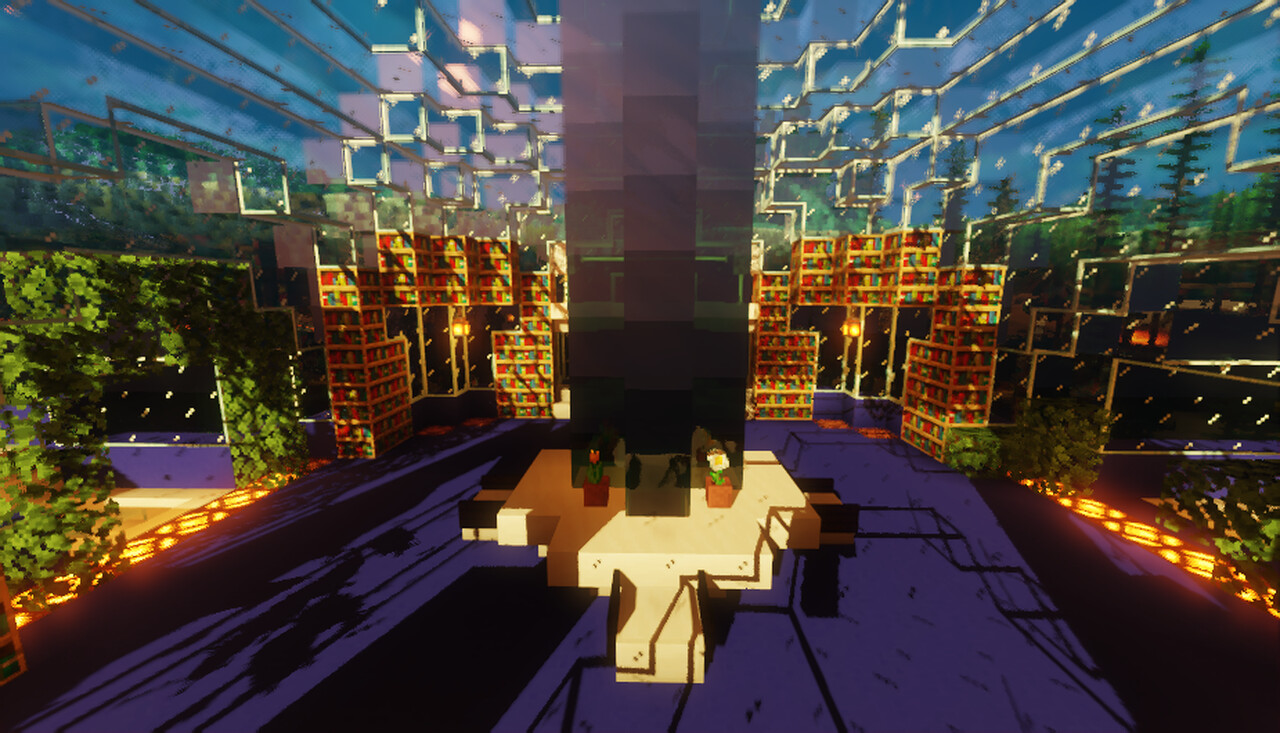 Dual Evil Lair Minecraft Map