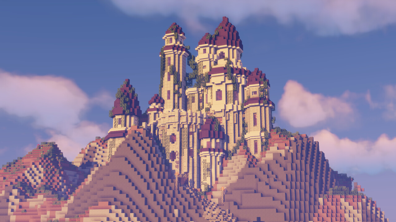 Castle on the Mountain | The Loft MC Minecraft Map