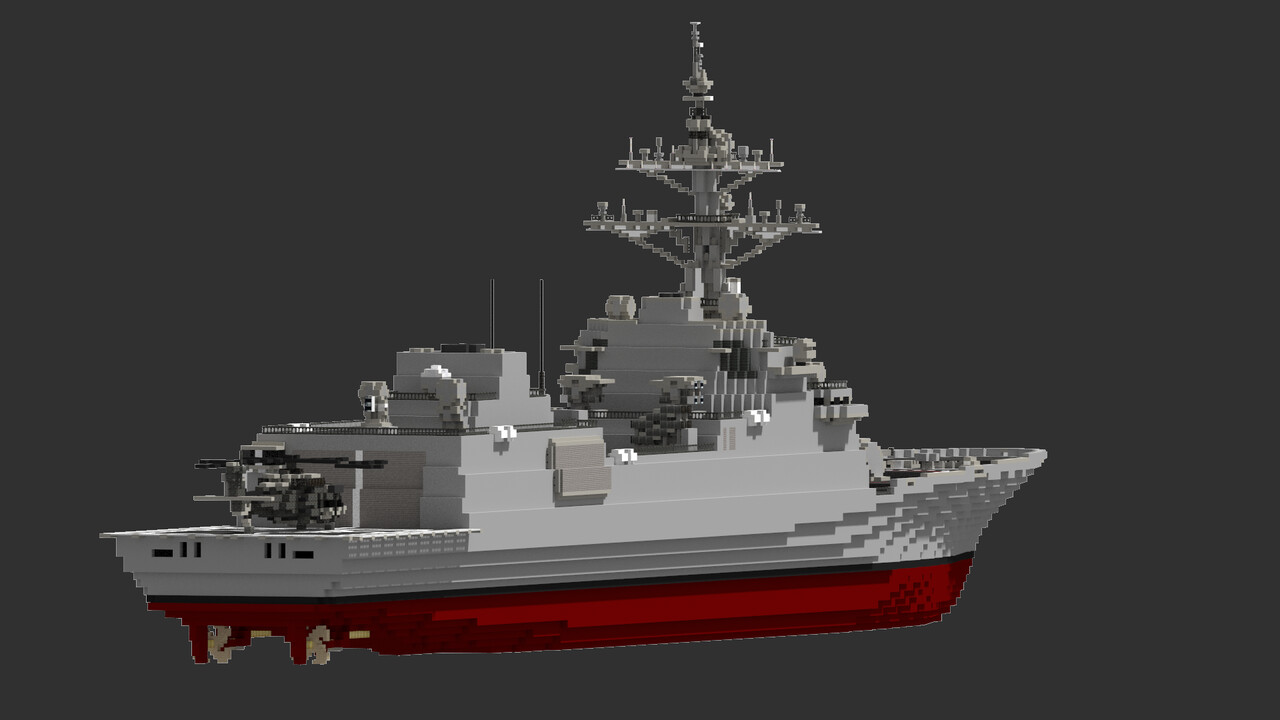 Us Navy - Frigate ship (Final design FFG X ) Minecraft Map
