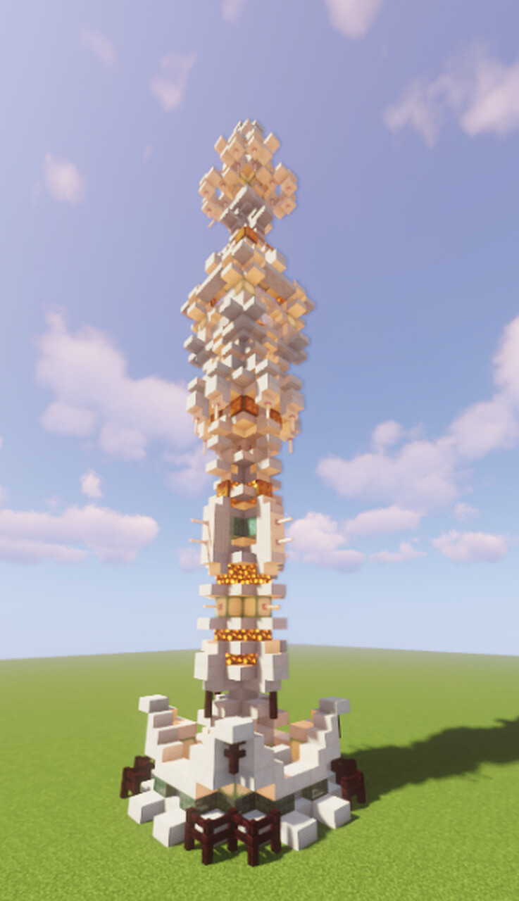 Quartz tower Minecraft Map