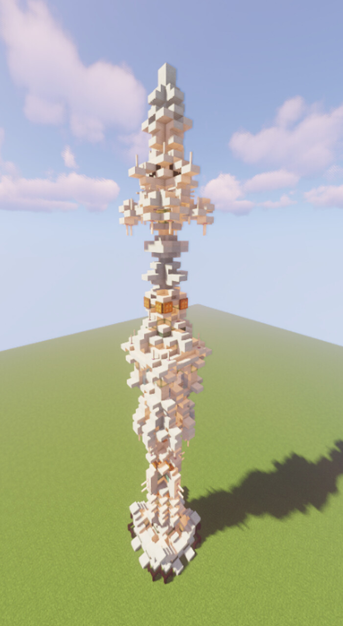 Quartz tower Minecraft Map