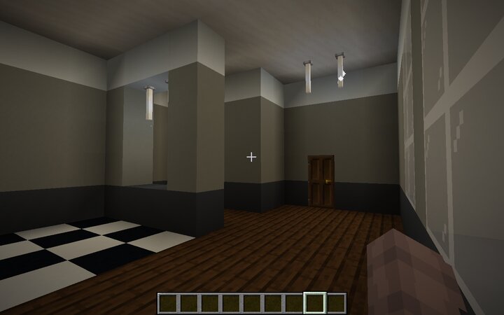 Brown Apartment Building Minecraft Map