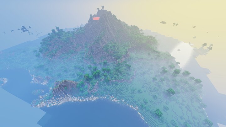 Volcano Minecraft Map
