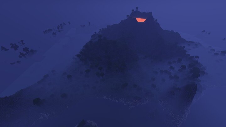 Volcano Minecraft Map