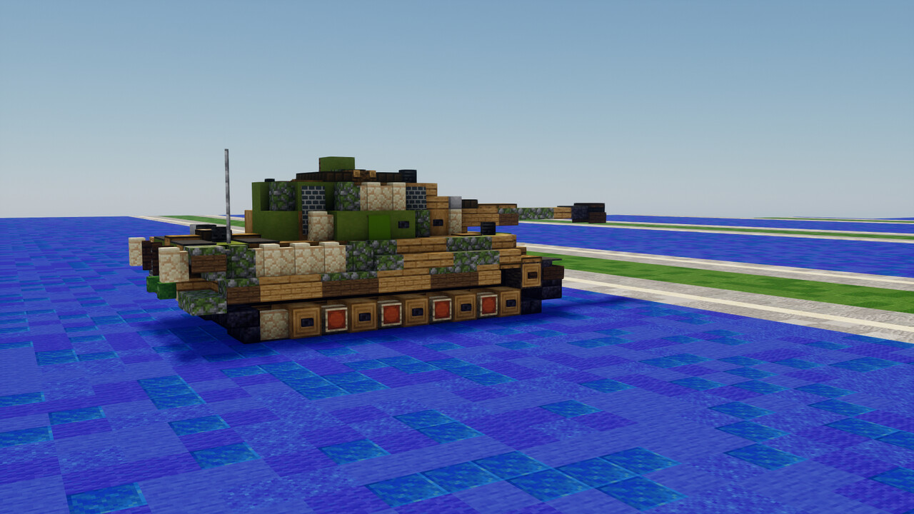Pz. Kpfw. Tiger II "Königstiger" Minecraft Map