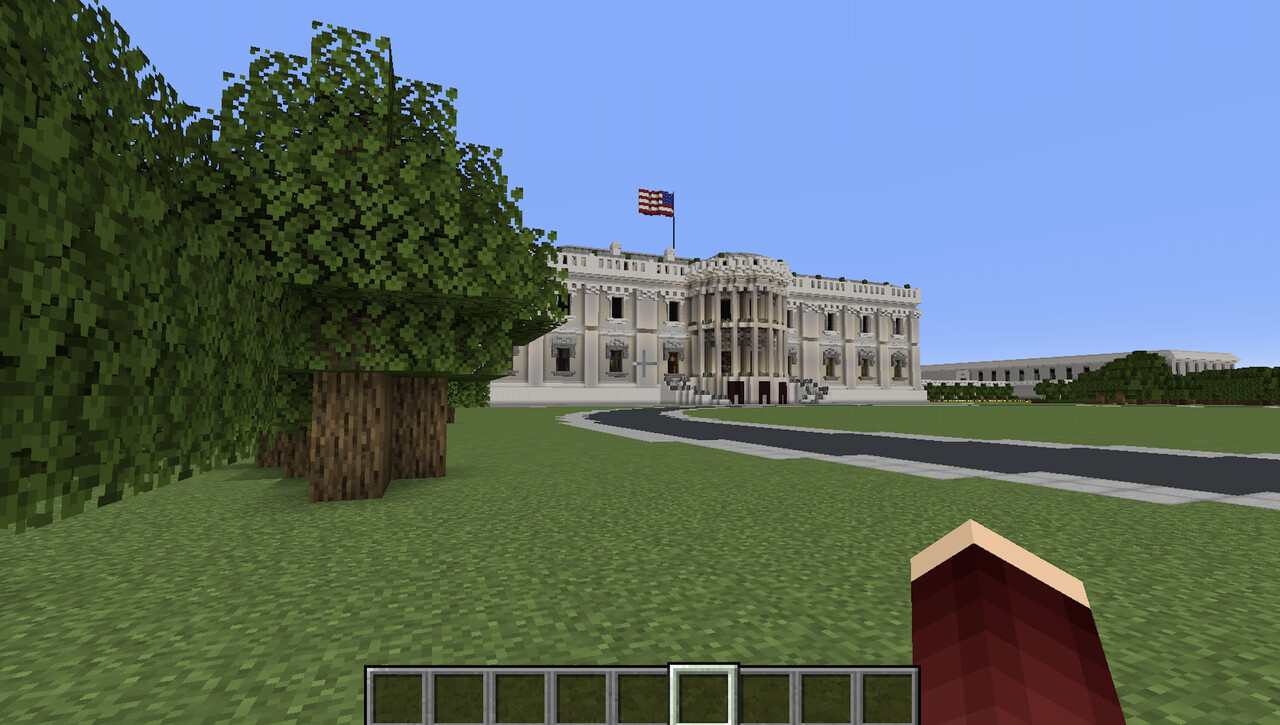 The White House Minecraft Map