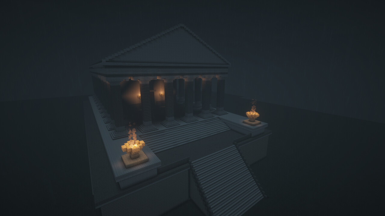 Temple of Saturn Minecraft Map
