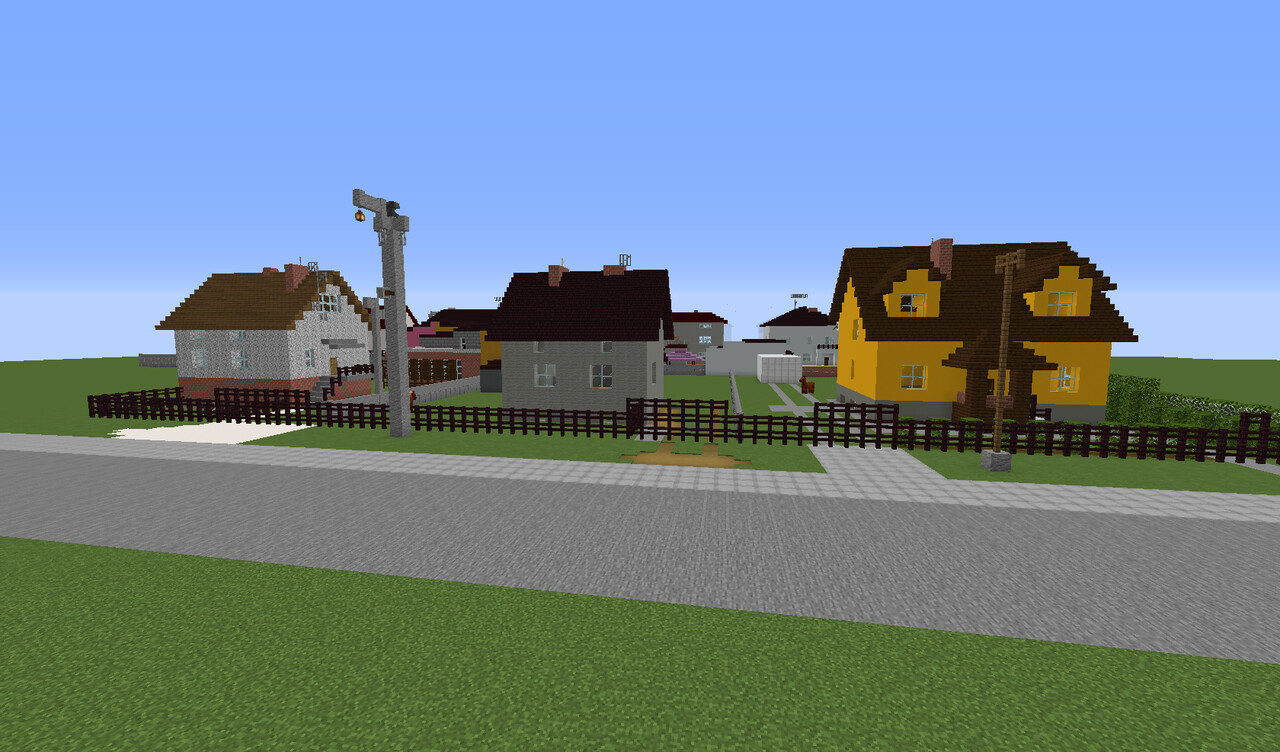Polish Neighborhood (Real Life) Minecraft Map
