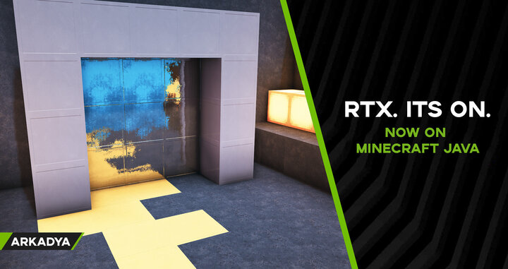 RTX Showcase Room for Java Minecraft Map