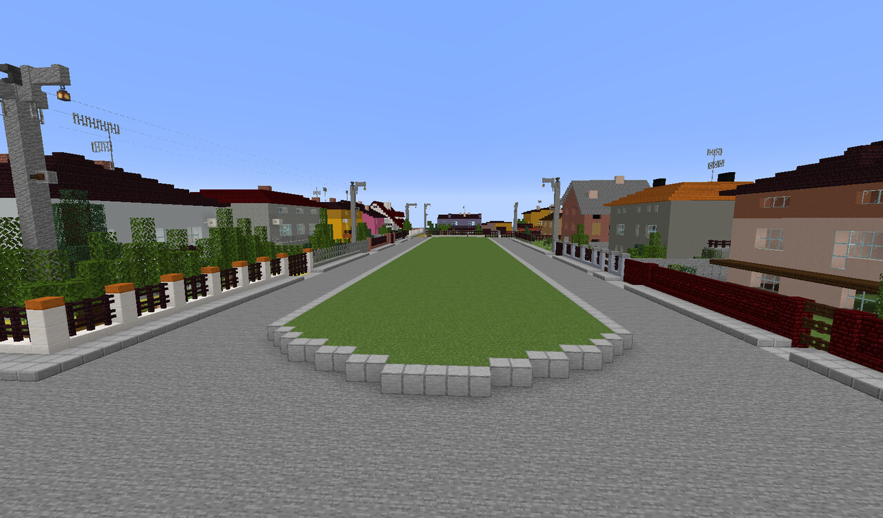 Polish Neighborhood (Real Life) Minecraft Map