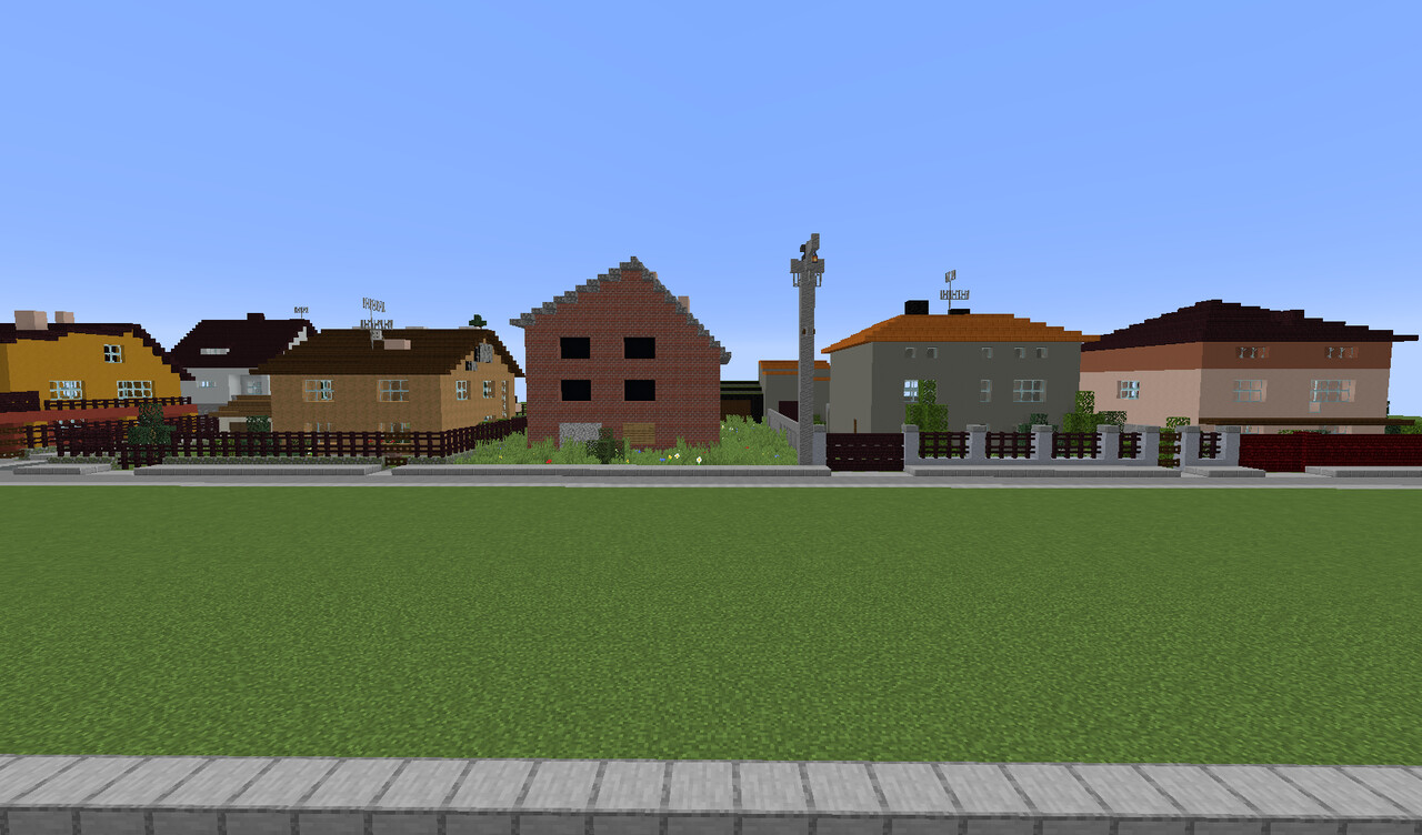 Polish Neighborhood (Real Life) Minecraft Map