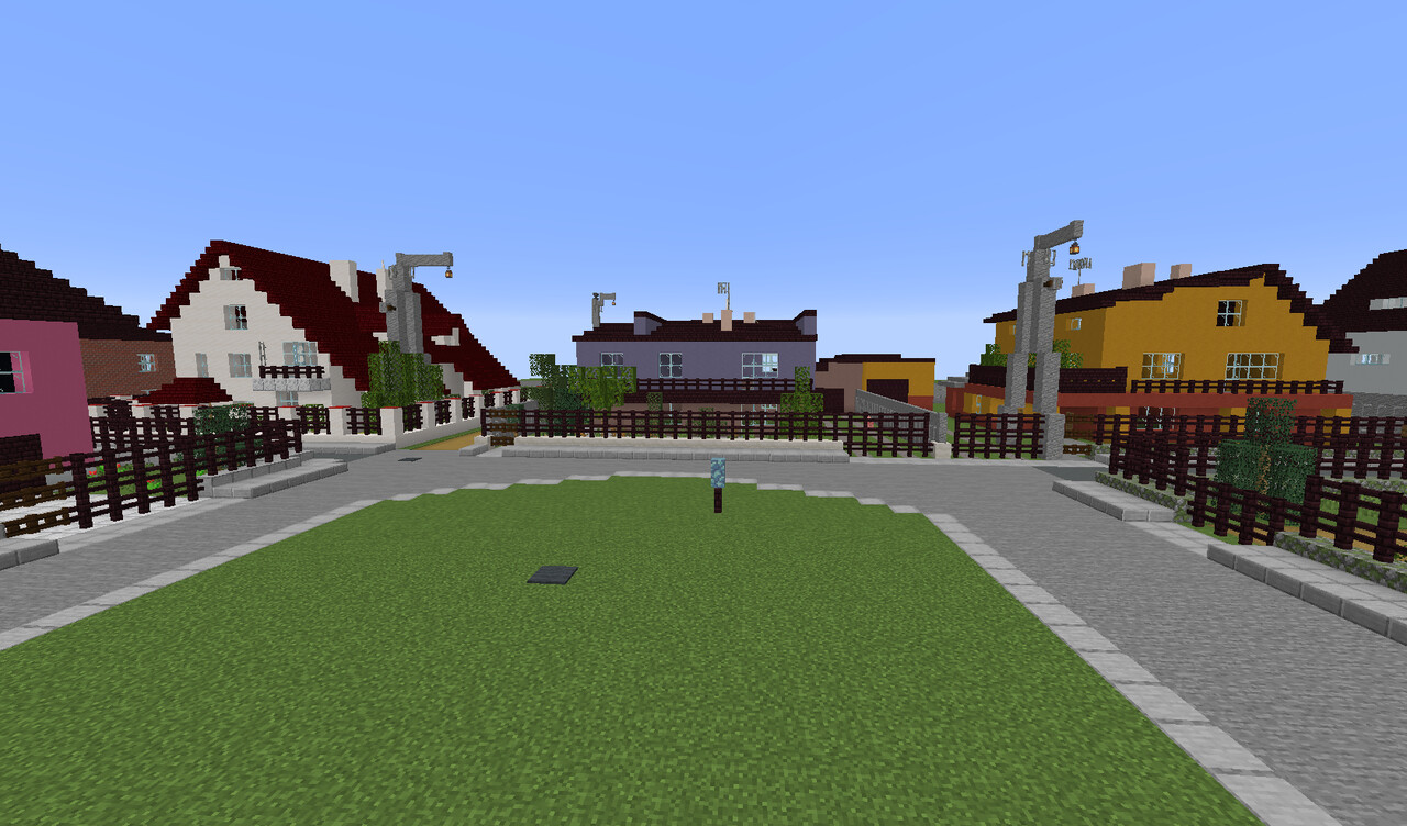 Polish Neighborhood (Real Life) Minecraft Map