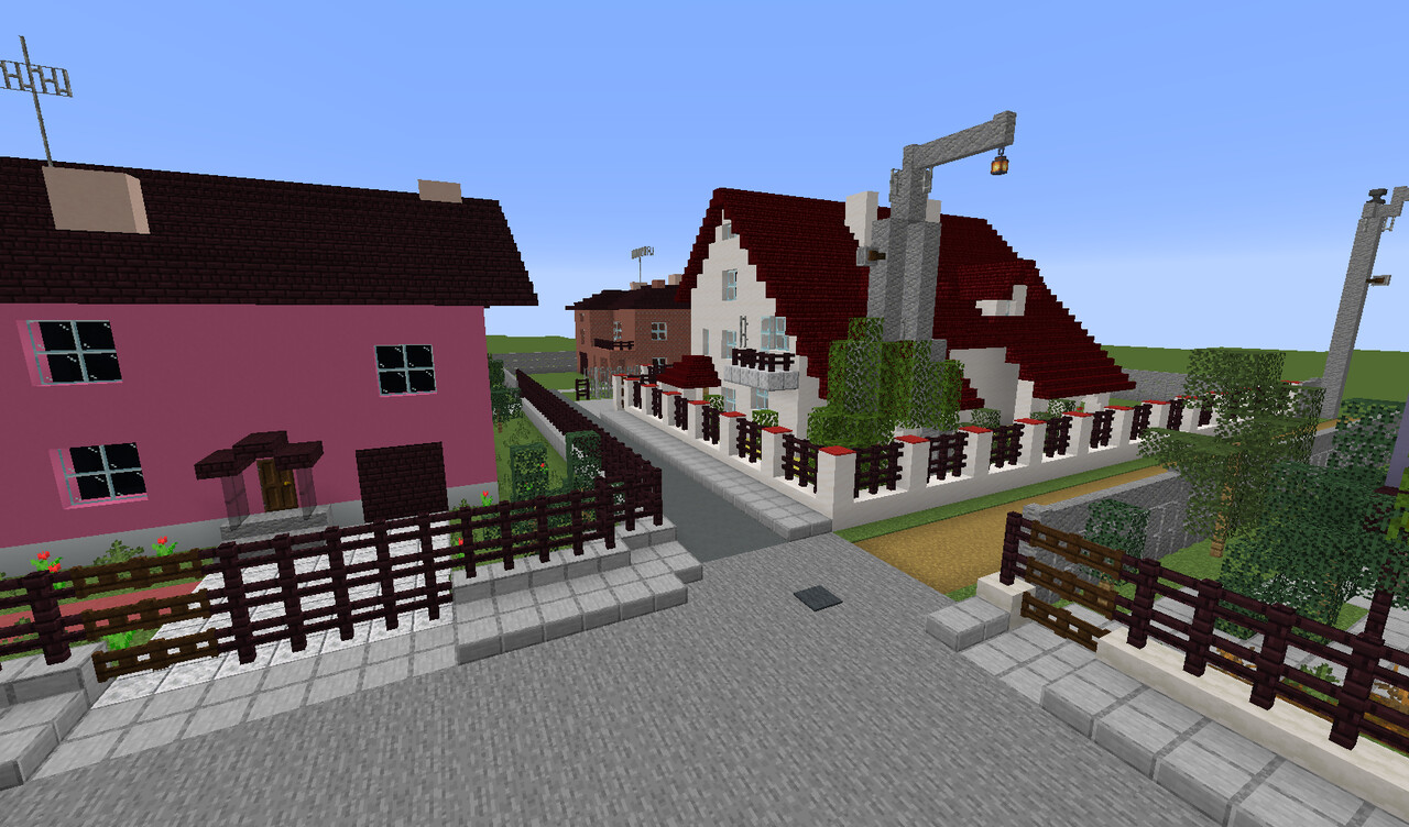 Polish Neighborhood (Real Life) Minecraft Map