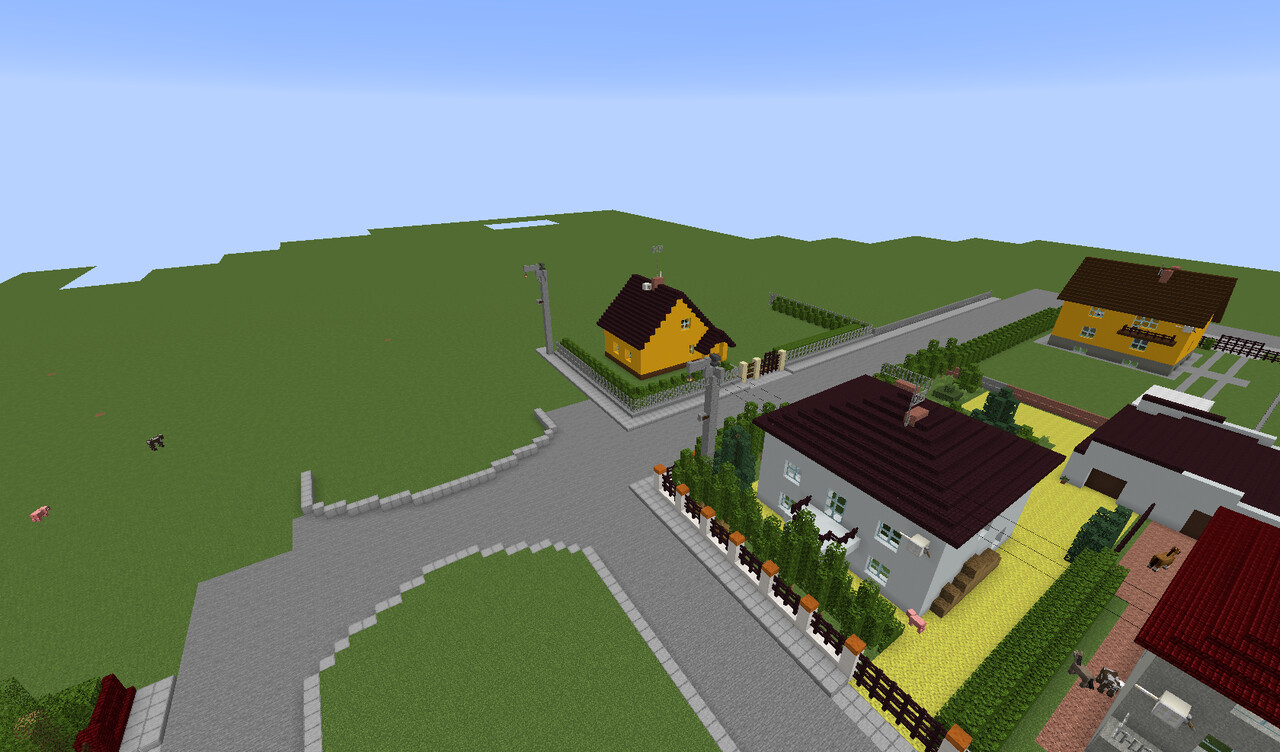 Polish Neighborhood (Real Life) Minecraft Map