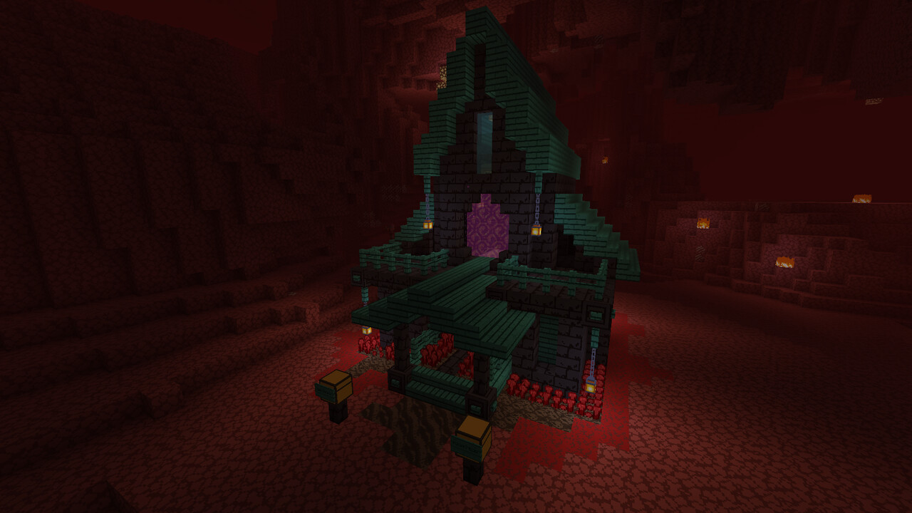 Nether House Minecraft Map