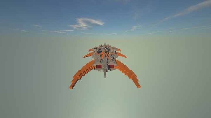 Fireball-Class Battlecruiser Minecraft Map