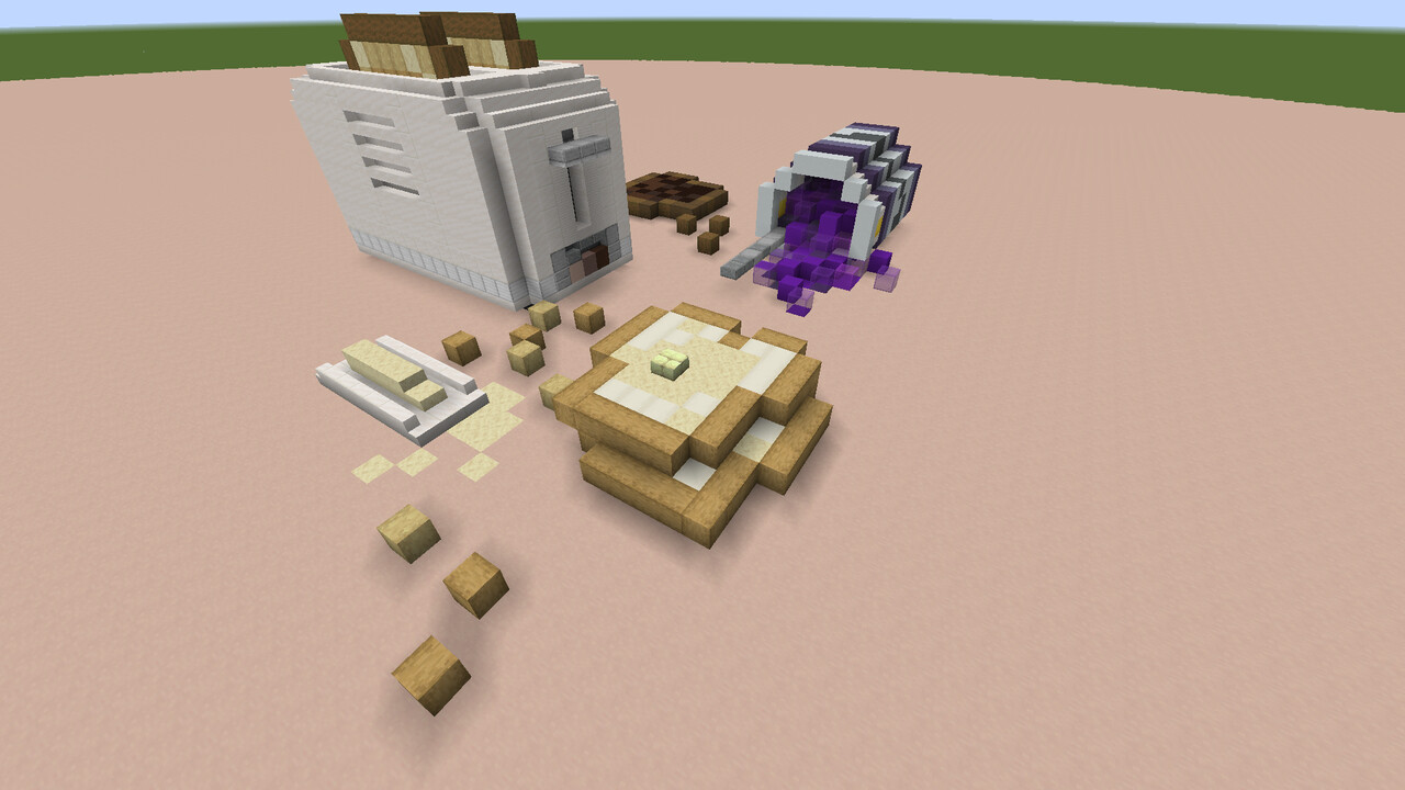 Messy Toast and Jam Minecraft Map