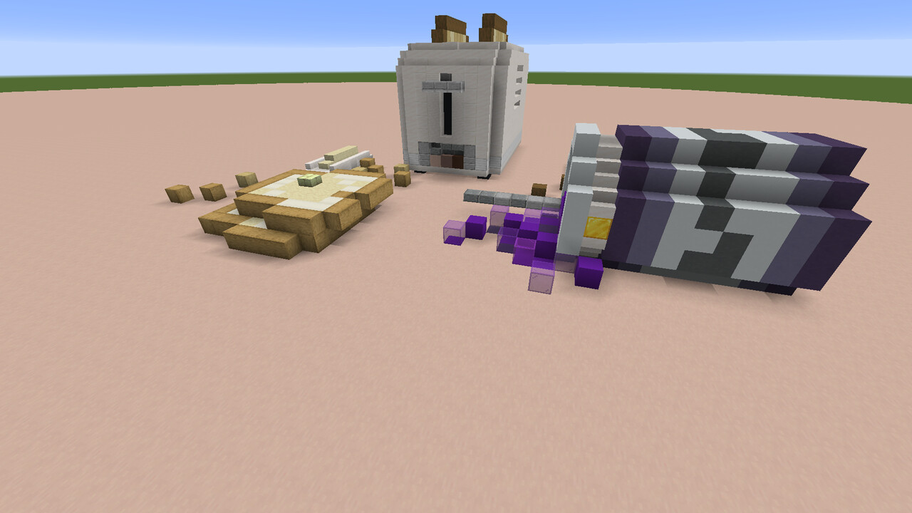 Messy Toast and Jam Minecraft Map